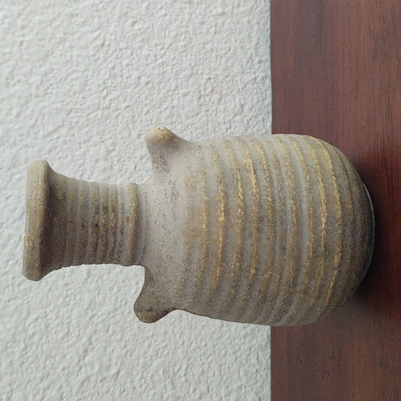 Vintage | Accents | Vintage Clay Pottery Pot Religious Jewish Christian ...
